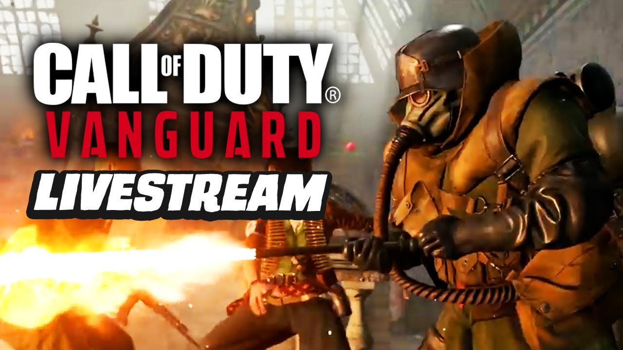 Call of Duty: Vanguard Multiplayer Beta Livestream - YouTube