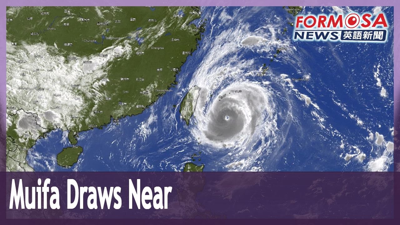 Typhoon Muifa’s intensity will determine whether a land warning will be ...