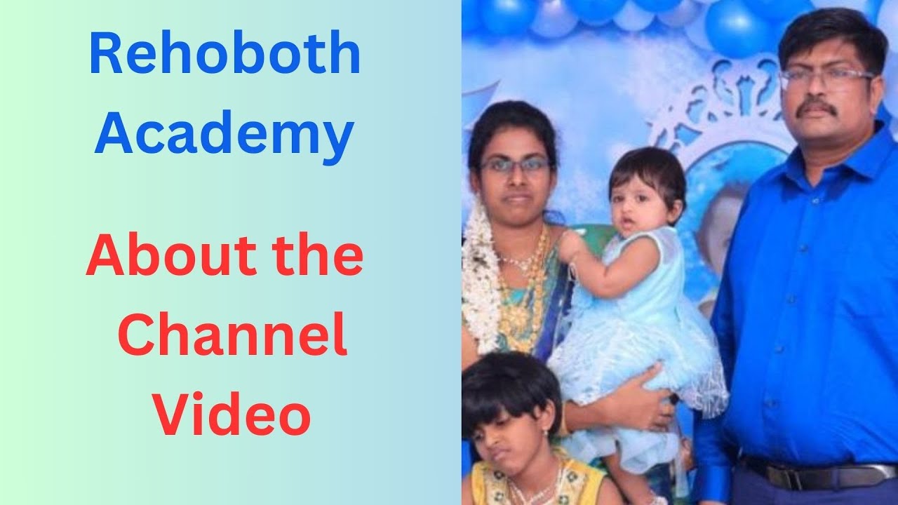 About Rehoboth Academy Channel - YouTube