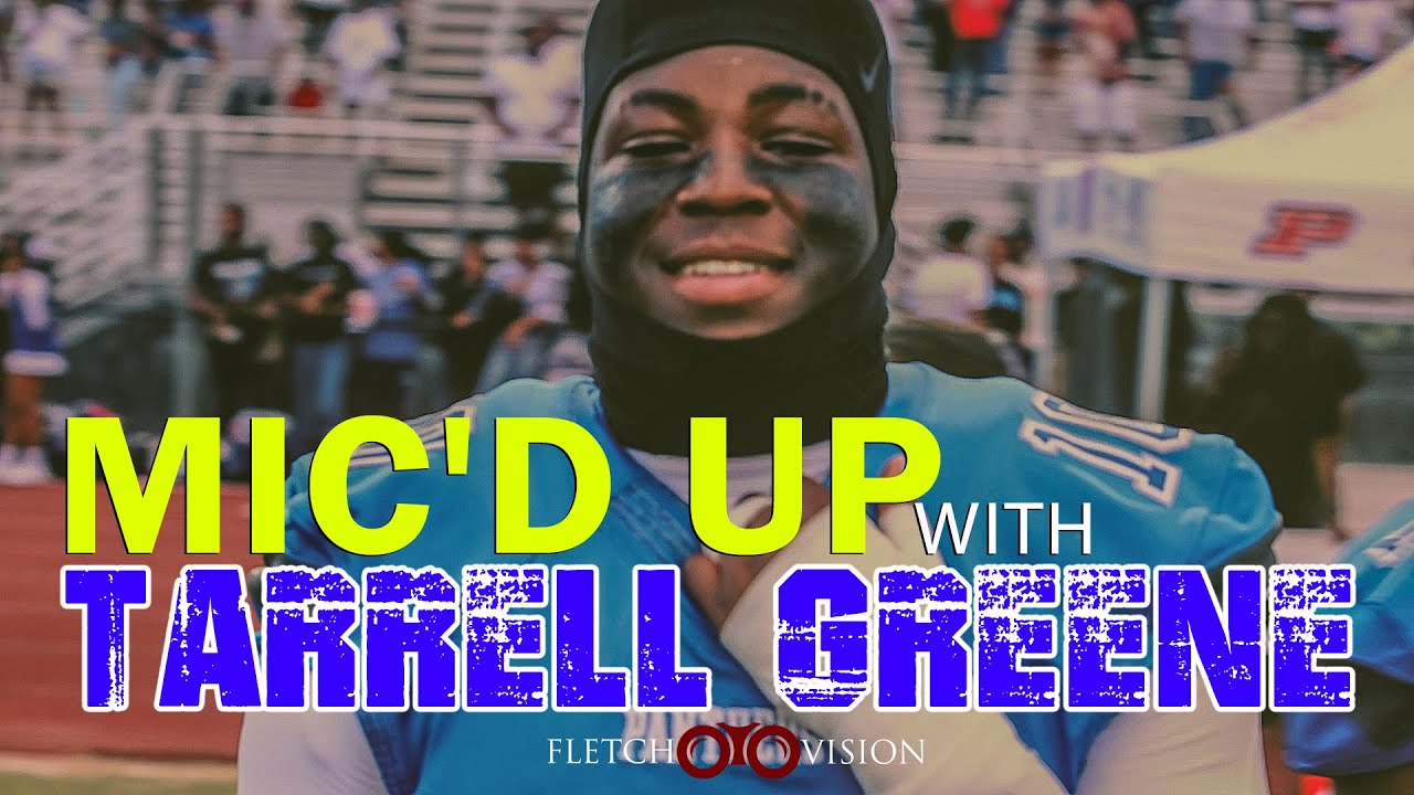 Tarrell Greene Mic'd Up - YouTube
