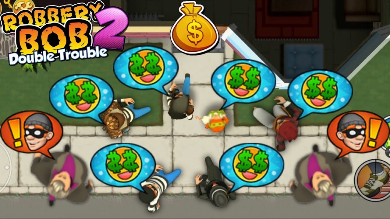 Robbery Bob 2 - All Costumes Funny Gameplay Part 248 - YouTube