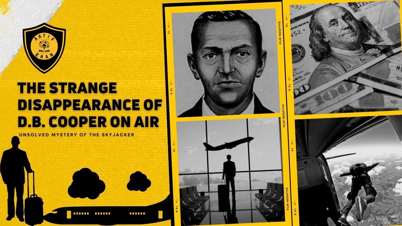 DB Cooper | The Strange Disappearance of D.B. Cooper | Hijacker ...