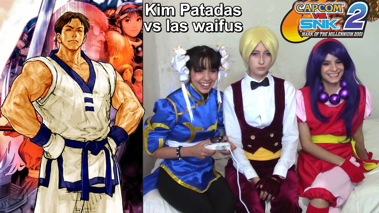Cosplay Retas - Athena, King y Chun-Li vs Kim Kaphwan | CVS2 - YouTube