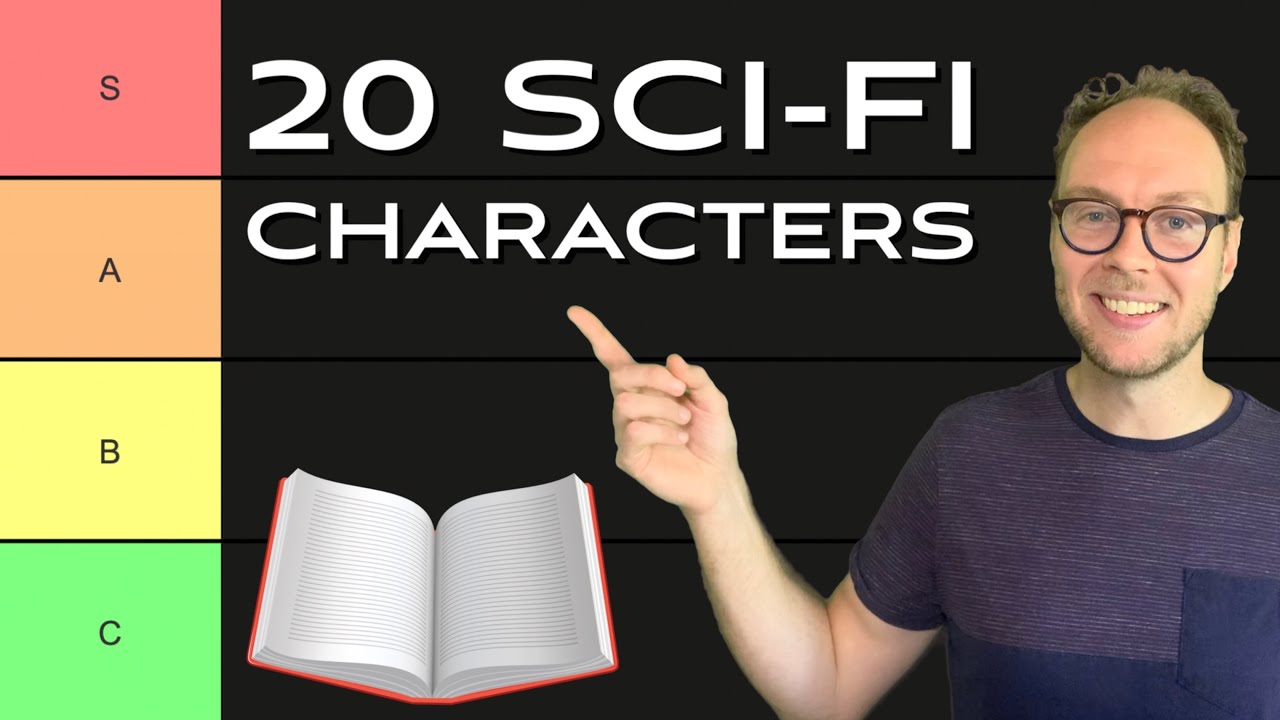 20 SCIENCE FICTION BOOK CHARACTERS | Sci-Fi Tier List - YouTube