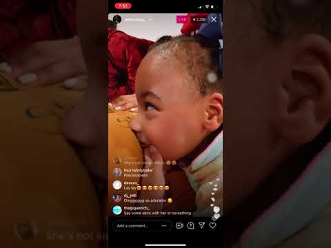 Alexis Skyy Goes Live With Daughter