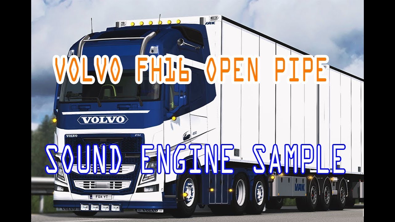 SOUND ENGINE ESP32 SAMPLE VOLVO FH16 OPEN PIPE TRUCK - YouTube