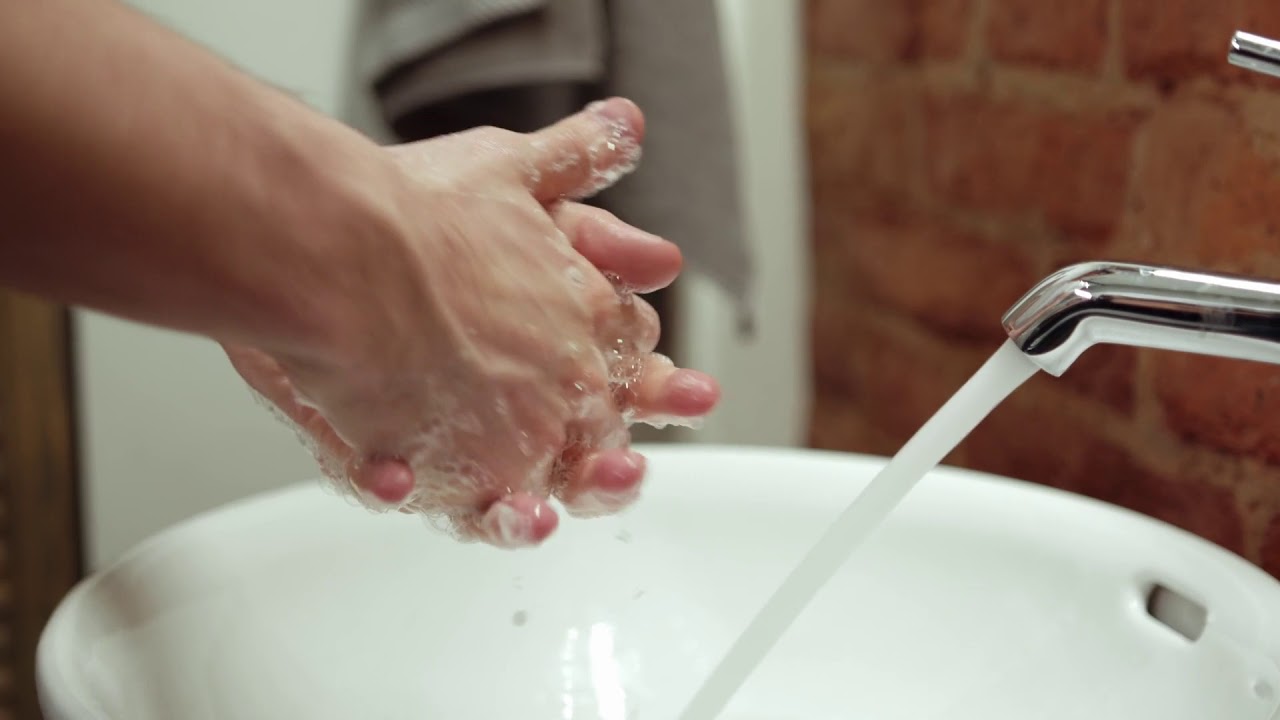 Hands washing stock video Copyright Free - YouTube