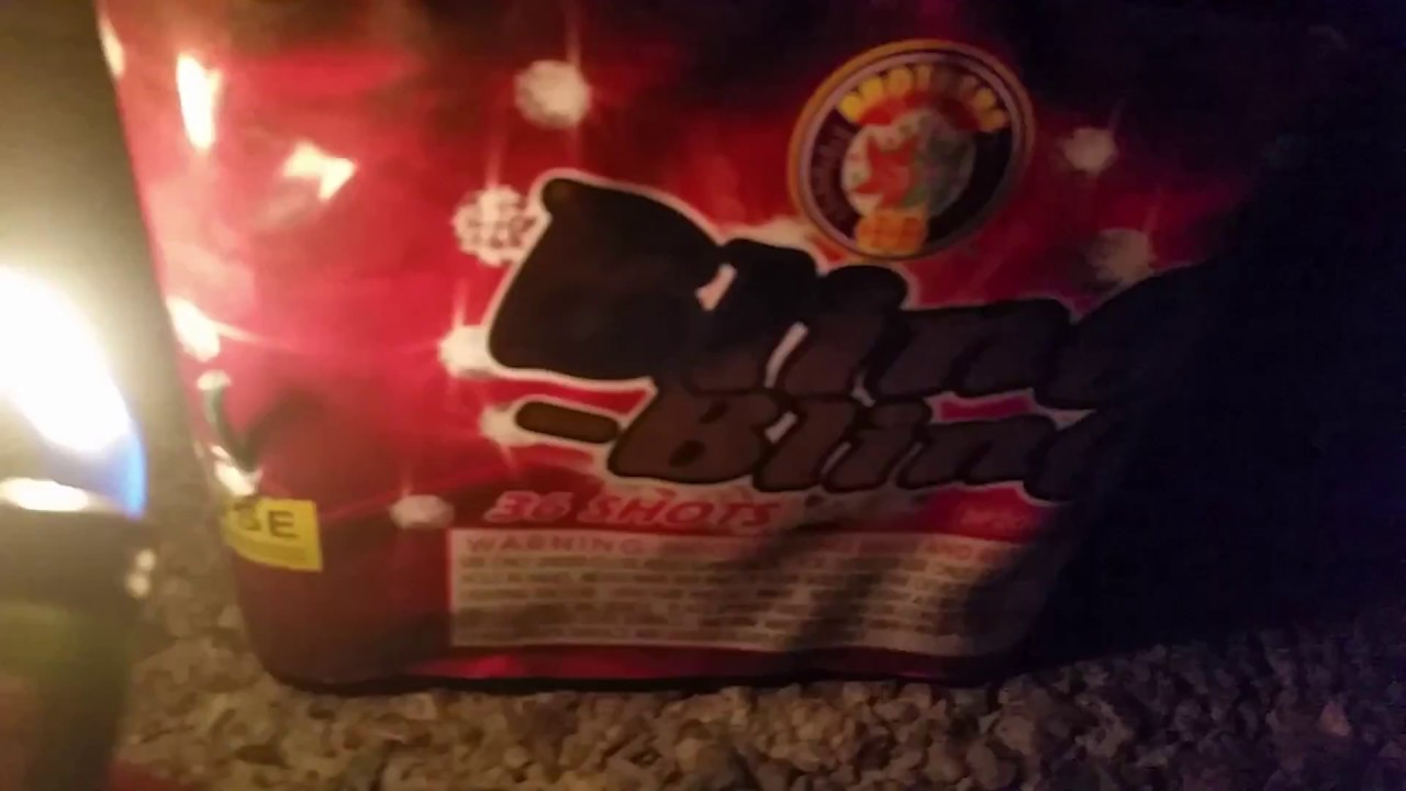 Bling Bling 36 Shots Firework By Brothers - YouTube