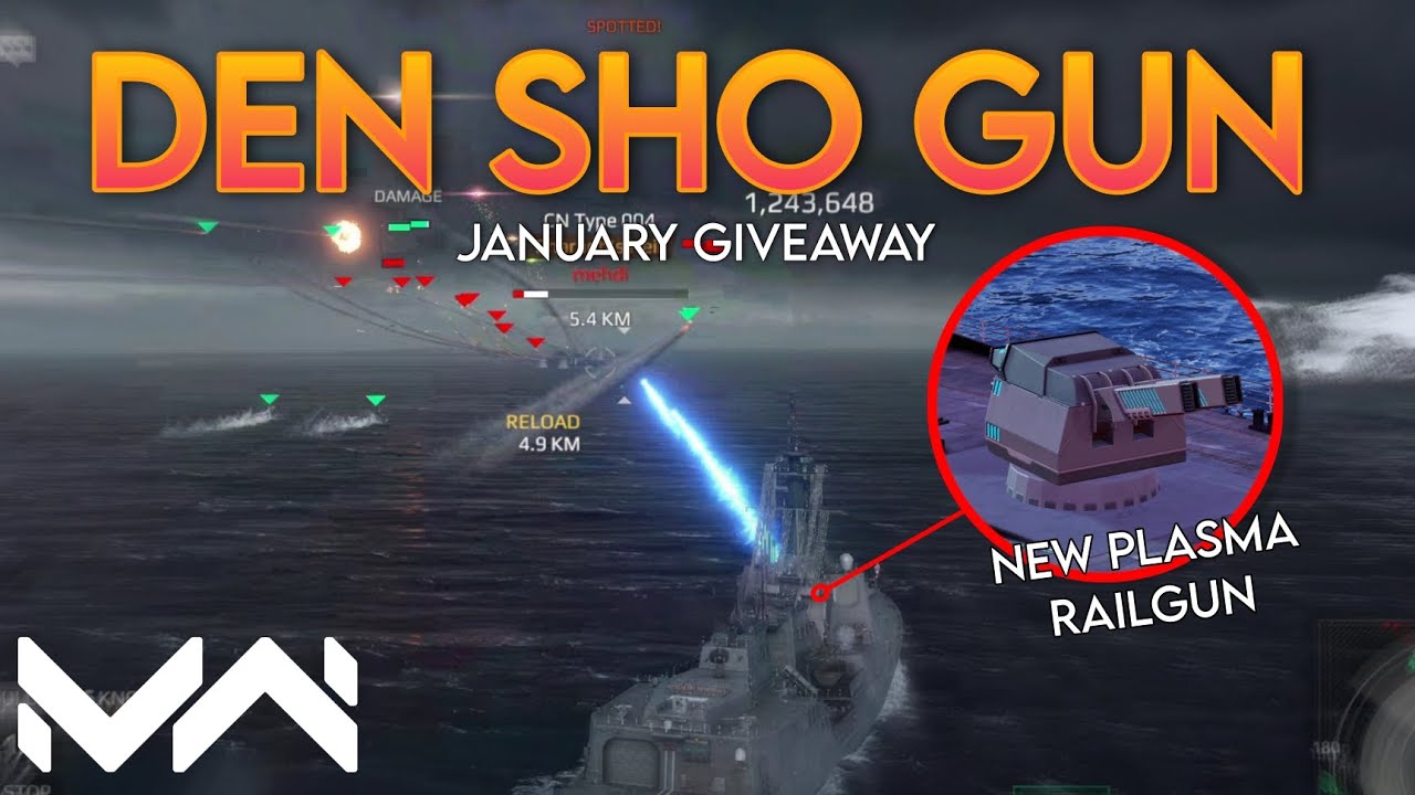 RF Typhoon GIVEAWAY | JS Maya with Den Sho Gun NEW Plasma Railgun ...