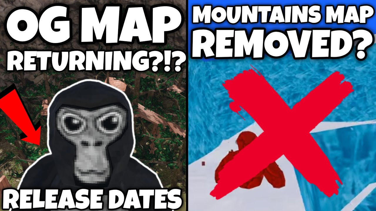 NEW GORILLA TAG UPDATE! (MOUNTAINS MAP REMOVED + OG MAP RETURNING ...