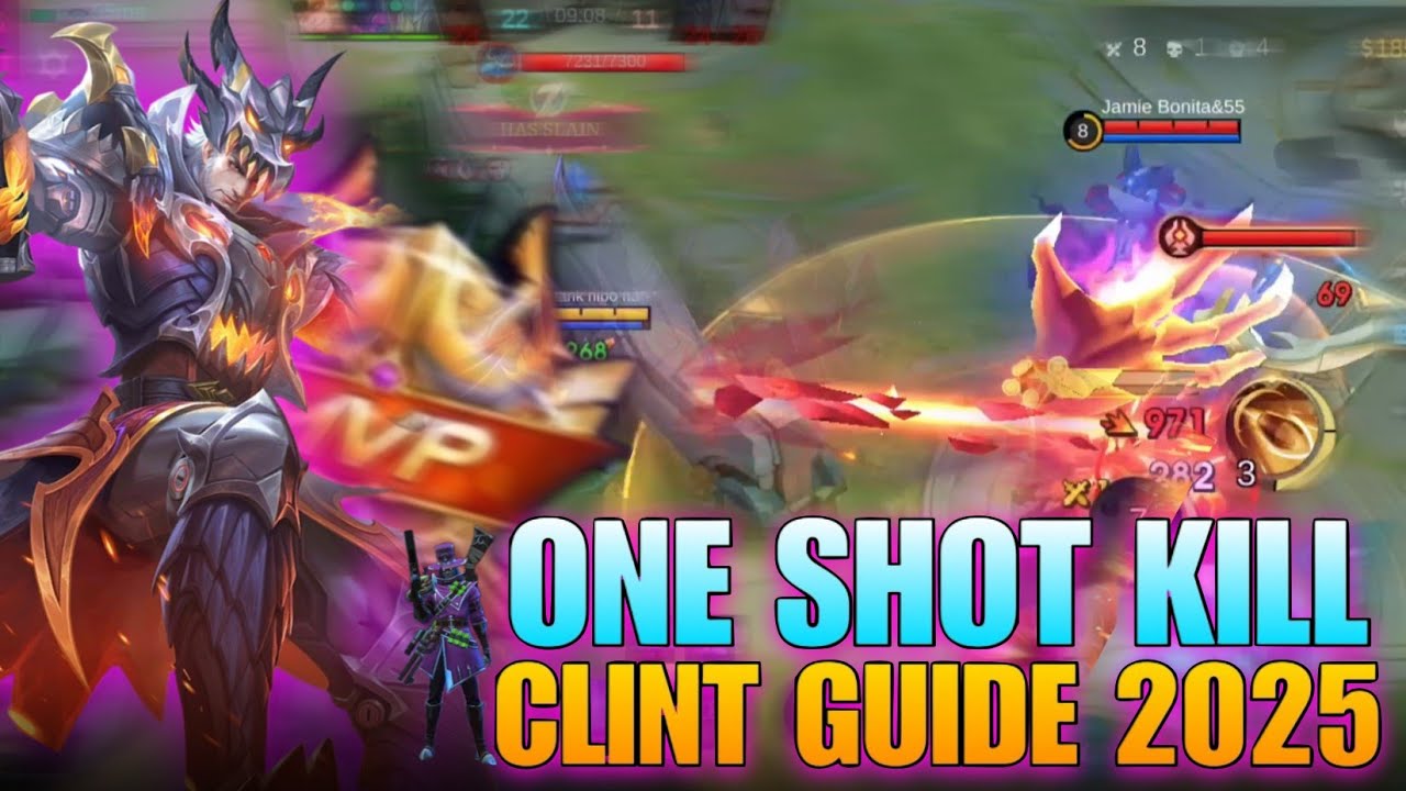 Clint One Shot Build in MLBB! 🔥 Best Marksman Guide 2025 - YouTube