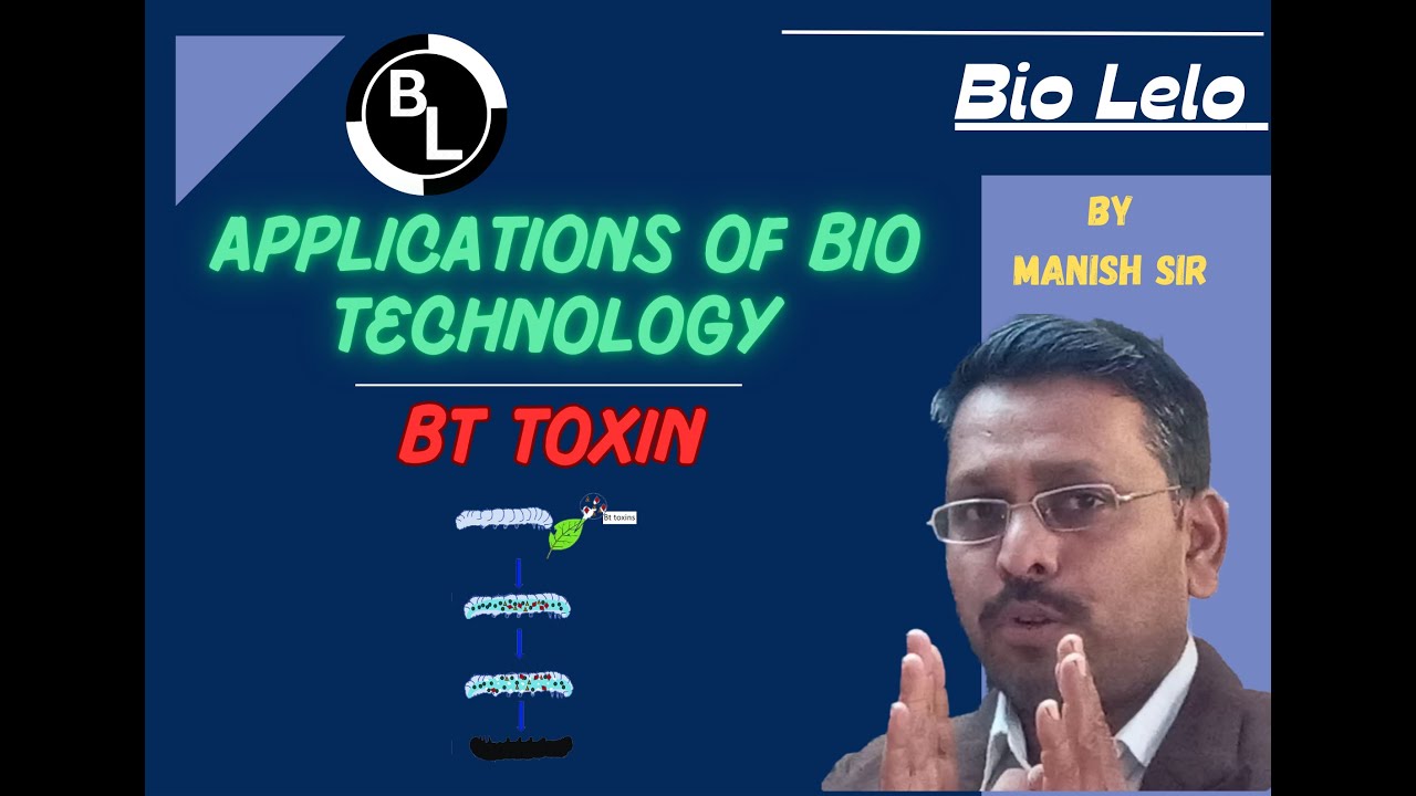 Applications Of Bio Technology| BT Toxin 🐛 - YouTube