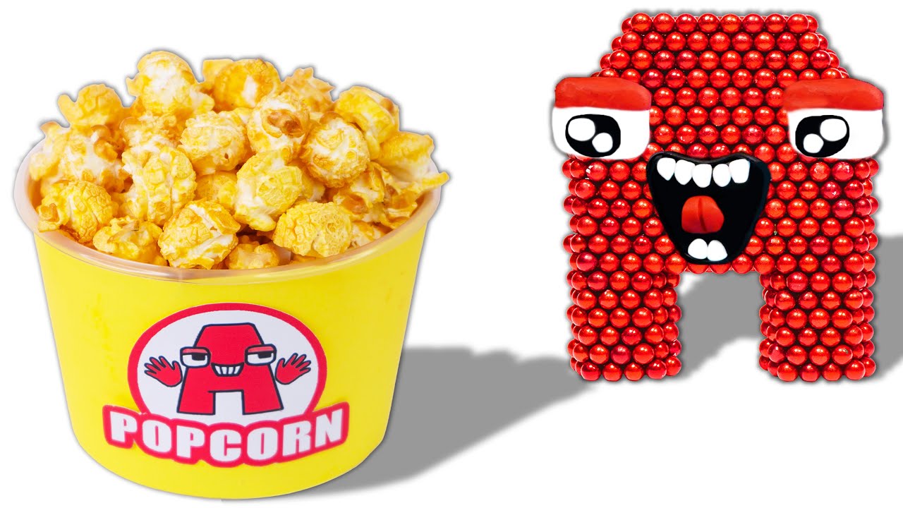Magnet Alphabet Lore: Small Popcorn Factory of A - YouTube