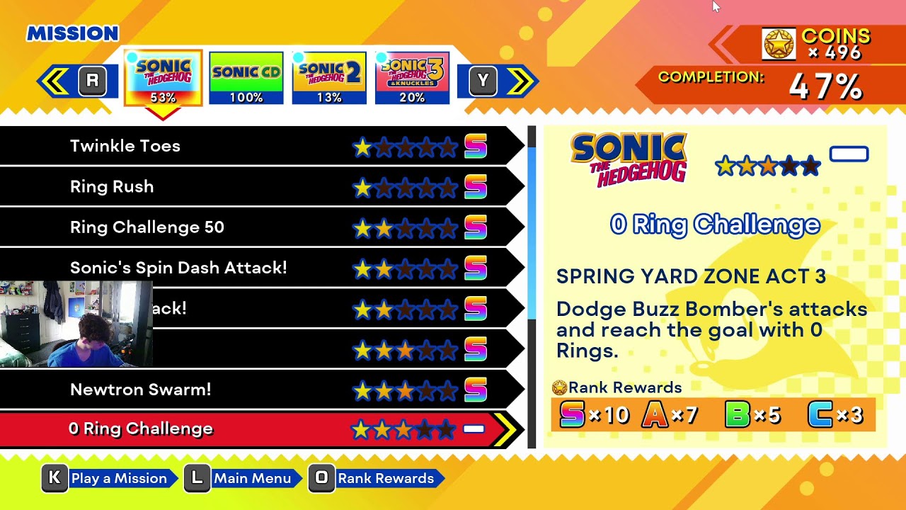 Playing Sonic origins pt6 - YouTube