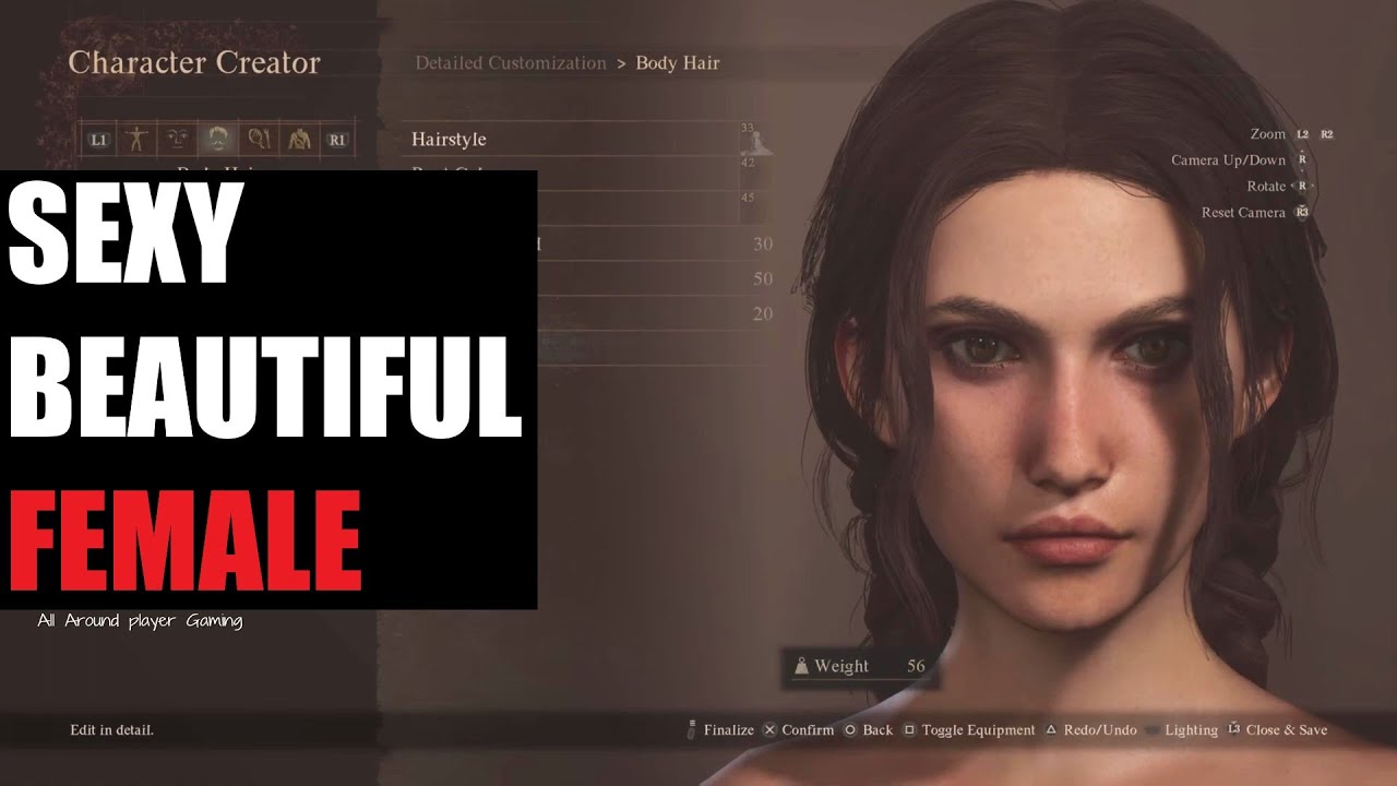 Dragon's Dogma 2 How To Create A Sexy Female ! #2 - The Beauty - Sexy ...
