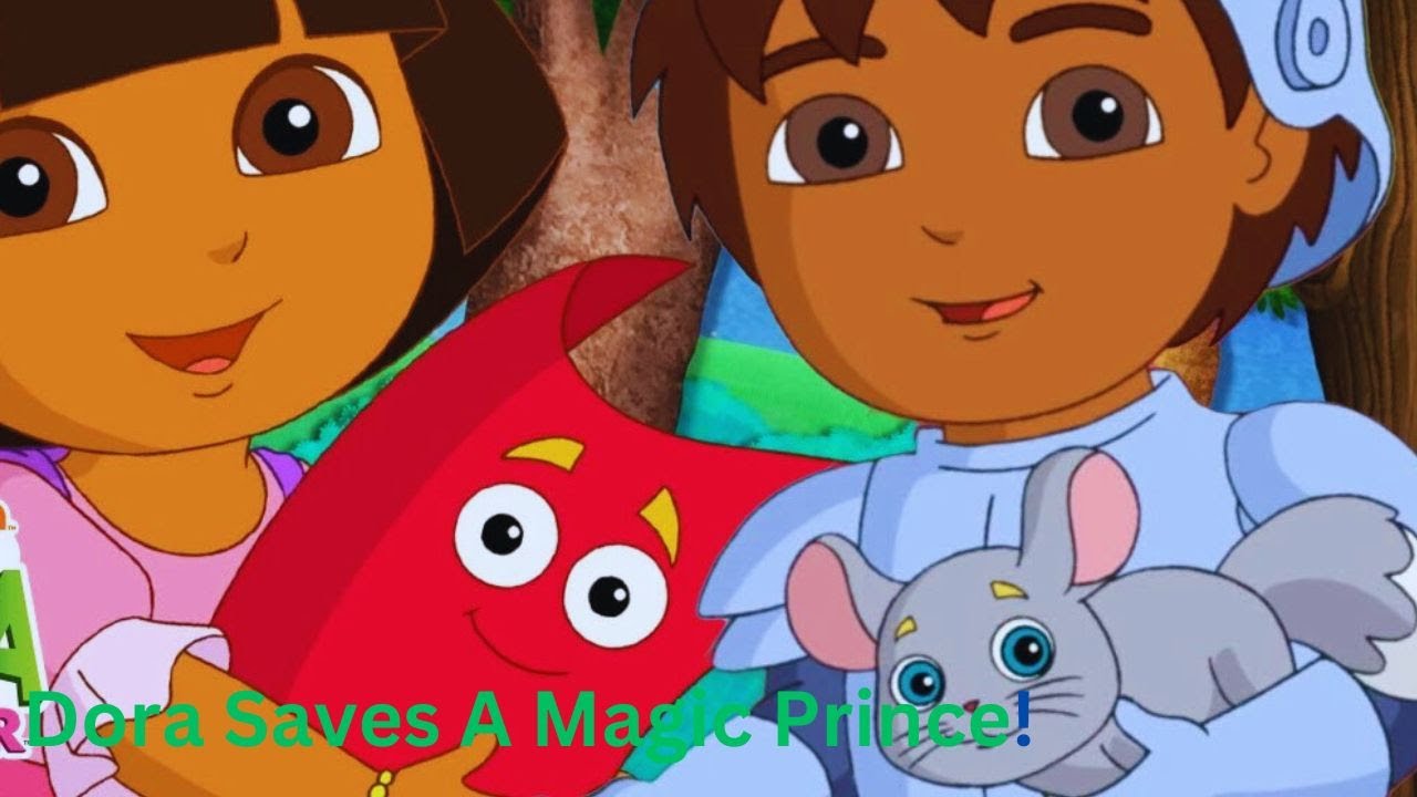 Dora Saves A Magic Prince! | Dora's Museum Sleepover Adventure - YouTube