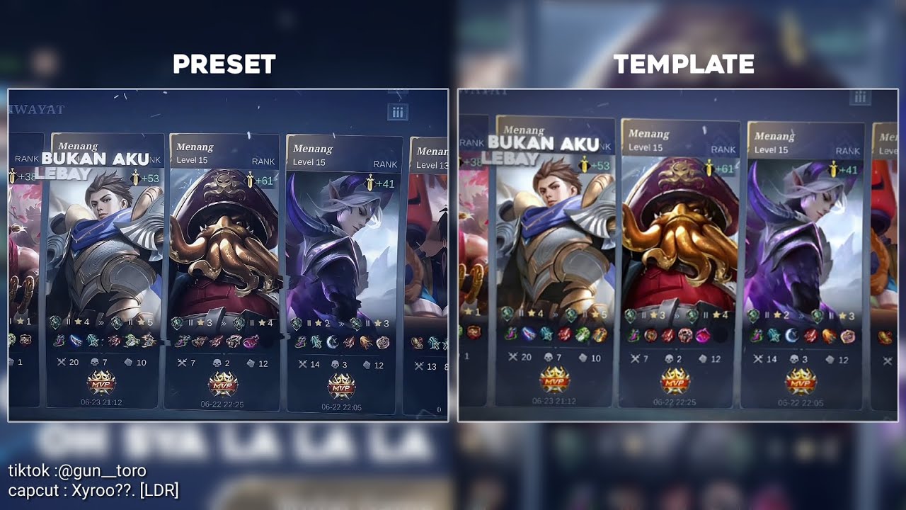 Control is number one😋 PRESET ML & TEMPLATE CAPCUT #presetml #preset5mb ...