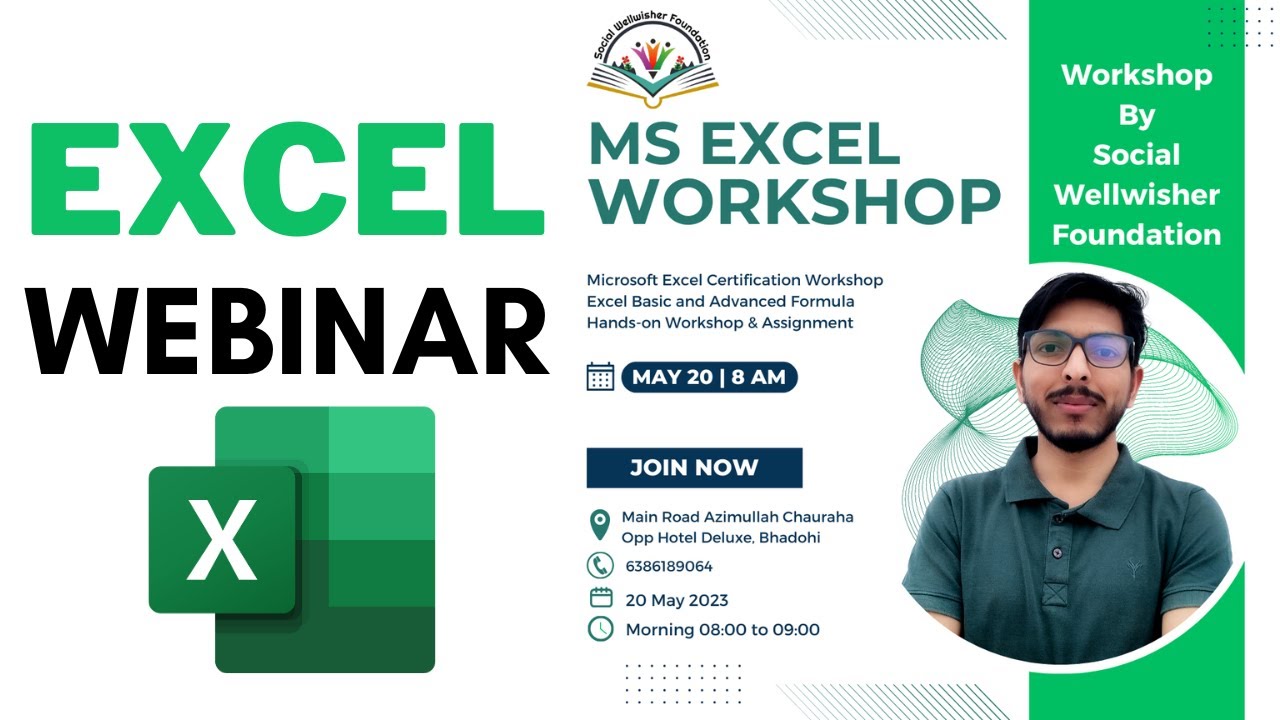 Workshop on Excel | Excel Tutorial | Microsoft Excel Tutorial | Excel ...