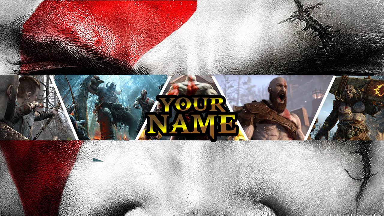 FREE YOUTUBE GOD OF WAR BANNER TMEPLATE (FREE DOWANLOAD) - YouTube