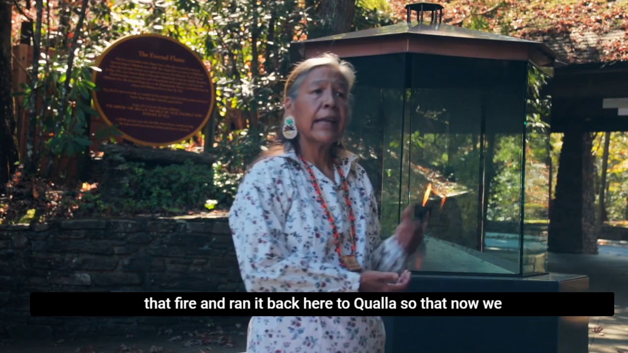 Mary "Missy" Crow Describes the History of the Eternal Flame in ...