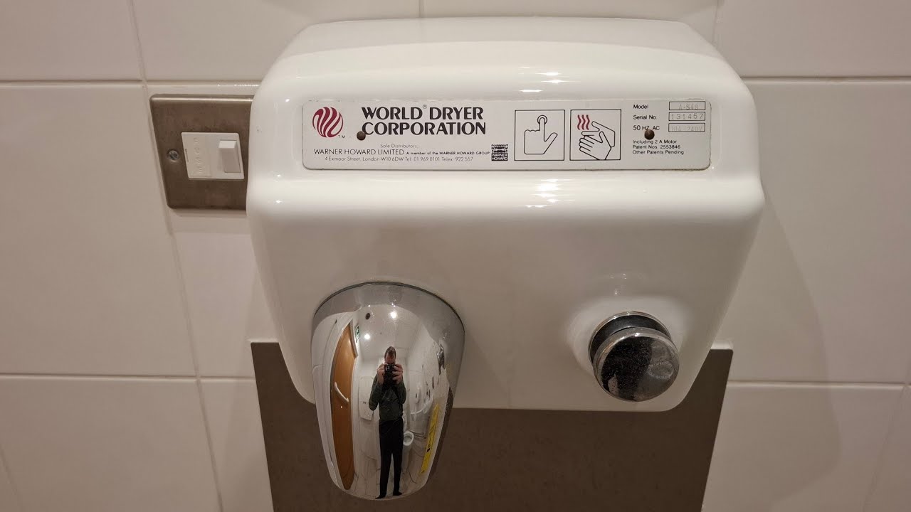 World Dryer Model A hand dryer, Boat House ♿️, Hythe Marina, Hythe ...