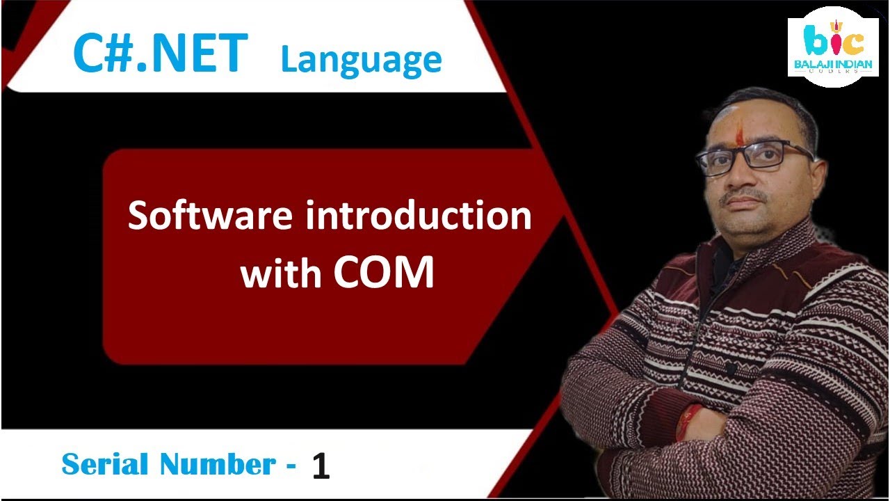 C#.NET - Software introduction with COM - YouTube
