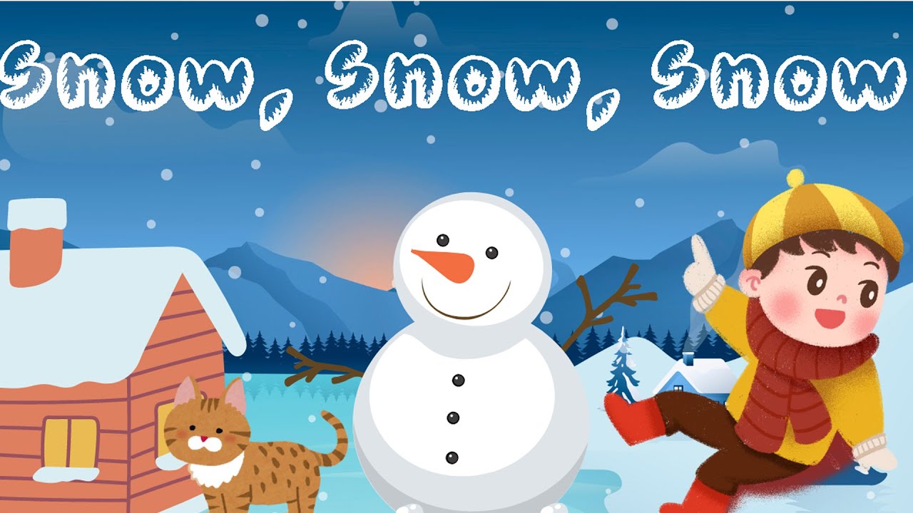 ⛄Winter Song (Fun in the Snow) ️🌨️|Little Snowflake|preschool|season ...