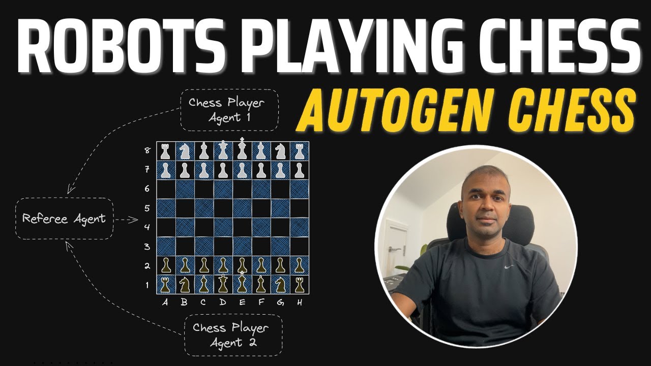 AutoGen Chess Agents 🚀 2 AI Robots Go Head-to-Head in Chess! 🤯 INSANE ...