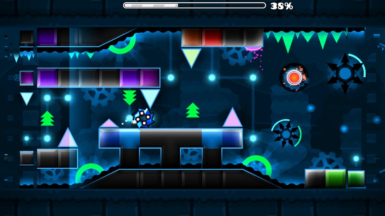 [Geometry Dash 2.11] Two The Top, By: Cirtrax - YouTube