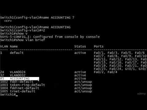 20-Config More VLANs Erasing The Switch The VLAN DAT File - YouTube