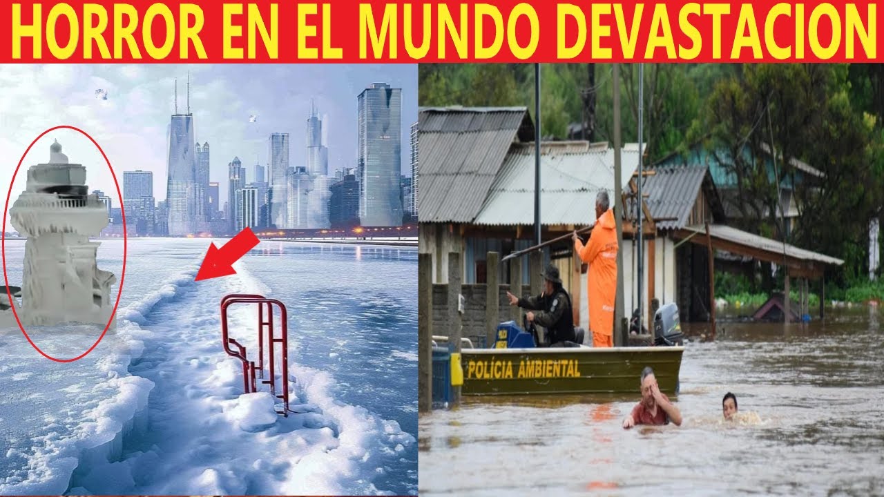 CIUDAD DEVASTADA PIERDEN LA VIDA / FRÍO EXTREMO / TIEMBLA MÉXICO PR ...
