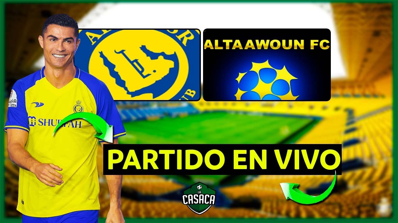 🚨 Al Nassr 2 Al Taawoun 1 ⚽ ¡doblete De Asistencias De Cristiano