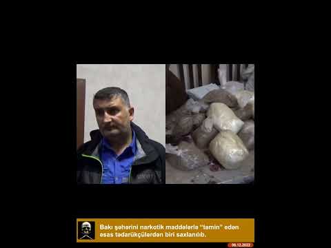TƏCİLİ!!Bakı şəhərini narkotik maddələrlə “təmin” edən tədarükçülərdən biri saxlanılıb