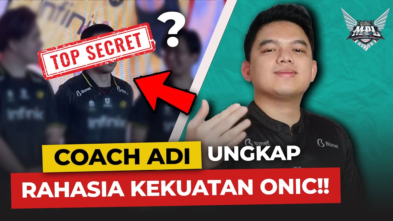 ONIC ADI Ungkap Rahasia Strategi ONIC Esports untuk MPL ID SEASON 12 ...
