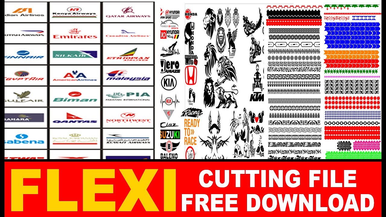 flexi sticker file free download - YouTube