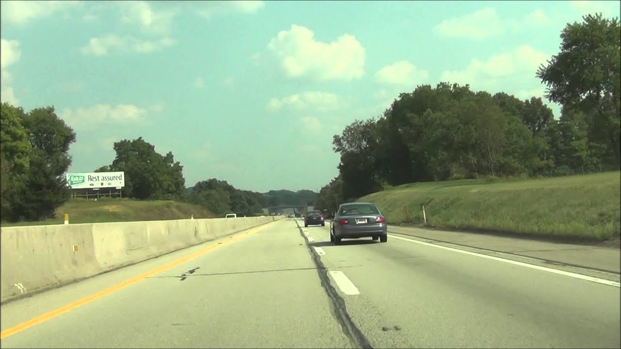 Pennsylvania - Interstate 76 East (PA Turnpike) - Mile Marker 20 to 30 ...