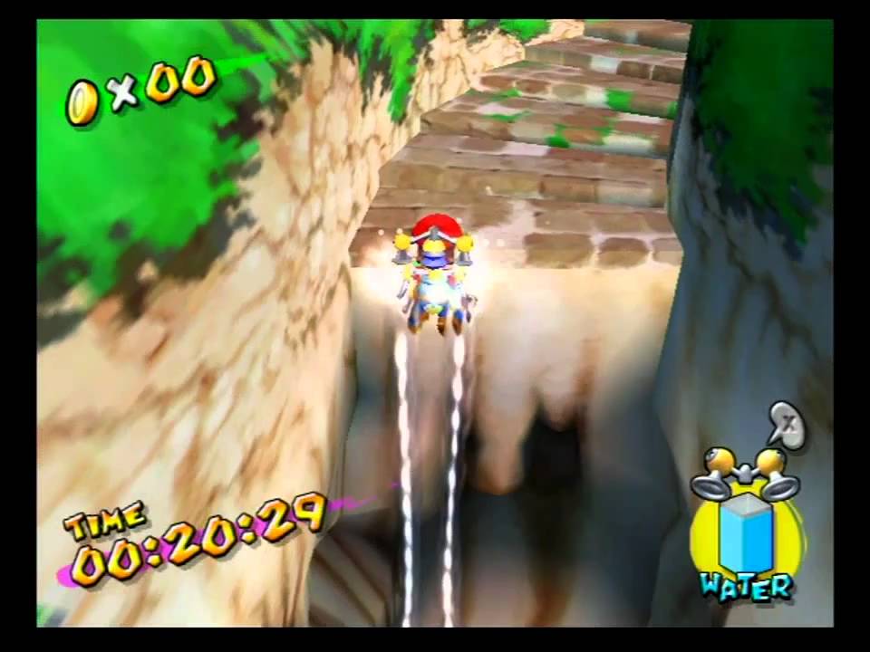 Super Mario Sunshine (GC) Shine Sprite 10 - Gelato Beach - II ...