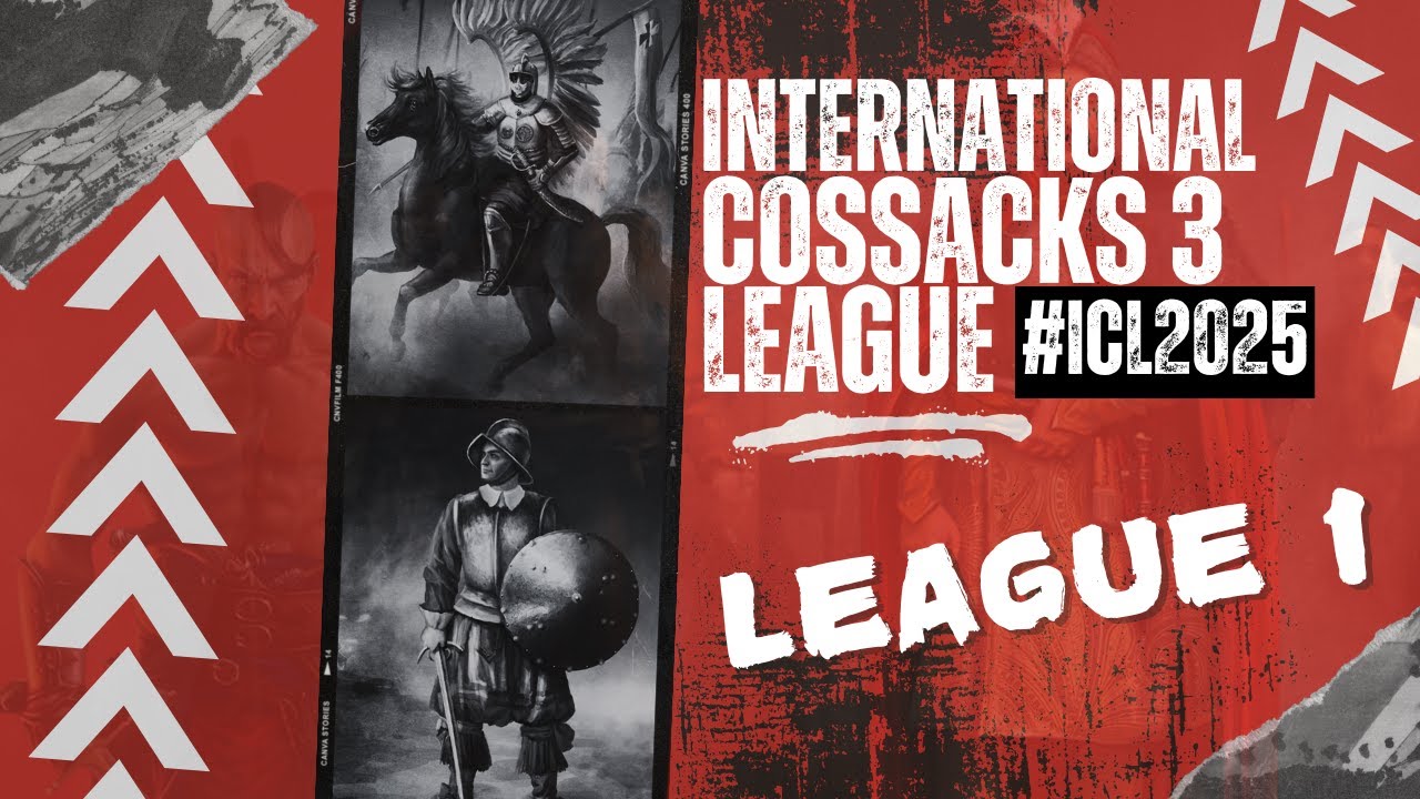 Cossacks 3. ICL25-PRO Michie(PL) - Sir Artius(PL) - YouTube