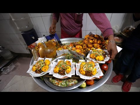 Dhaka Special Egg Chana Chaat Masala | Bangladesh Street Food - YouTube