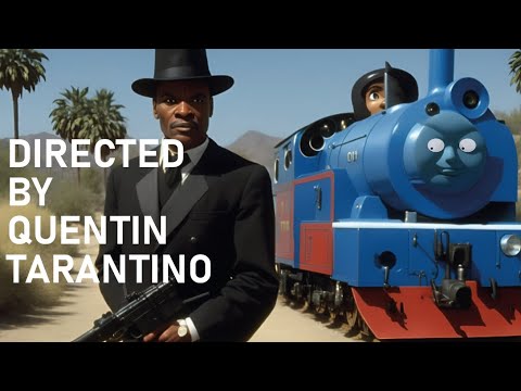 Thomas the Tank Engine directed by QUENTIN TARANTINO (AI generated ...