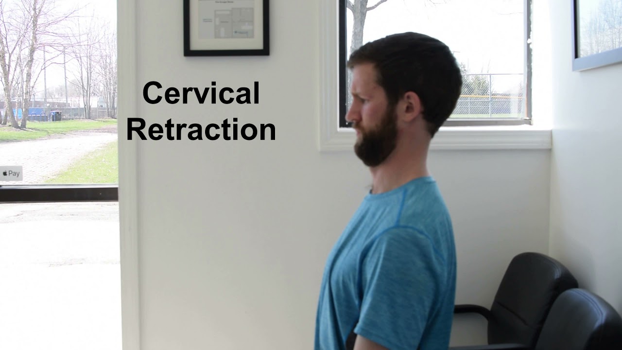 TMJ: Cervical Retraction - YouTube