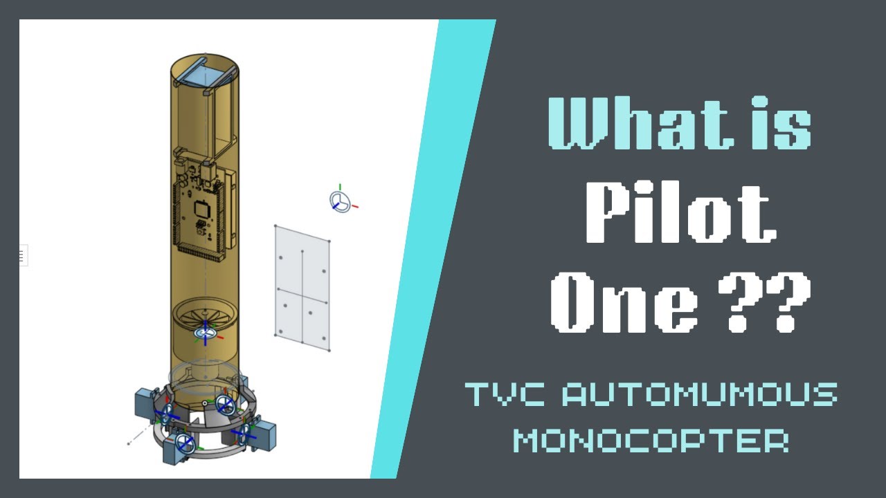 Introducing Pilot1 (a TVC autonomous monocopter!) - YouTube