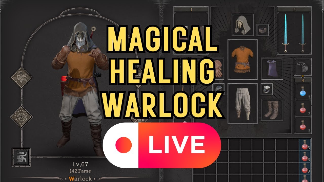 MAGICAL HEALING WARLOCK AP GRINDING - LIVE - YouTube