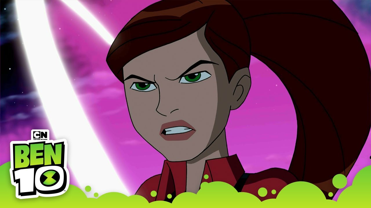 Gwen VS Charmcaster | Ben 10 Alien Force | Cartoon Network - YouTube