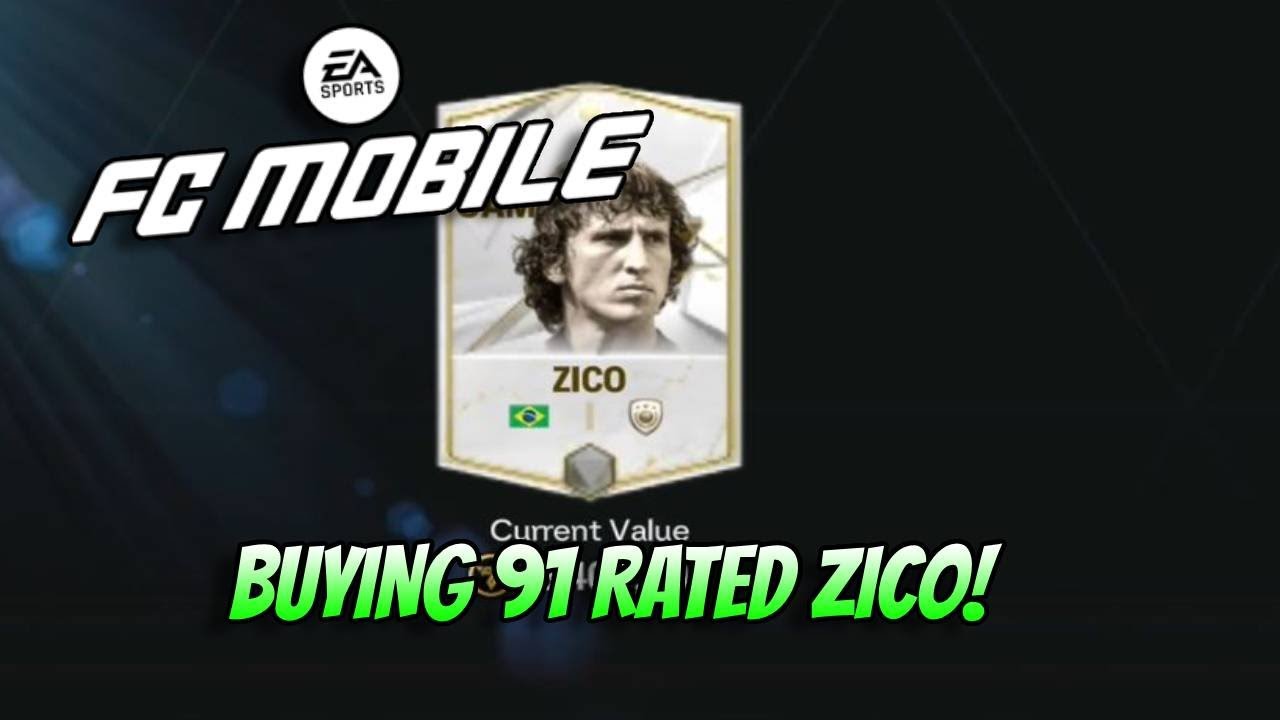 FINALLY GETTING 91 RATED ZICO IN EA SPORTS FC MOBILE! - YouTube