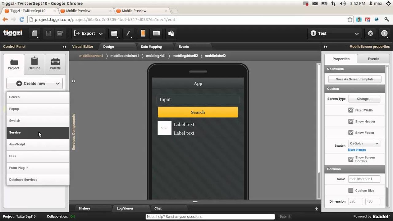 Building a Mobile App With Twitter Search REST API - YouTube
