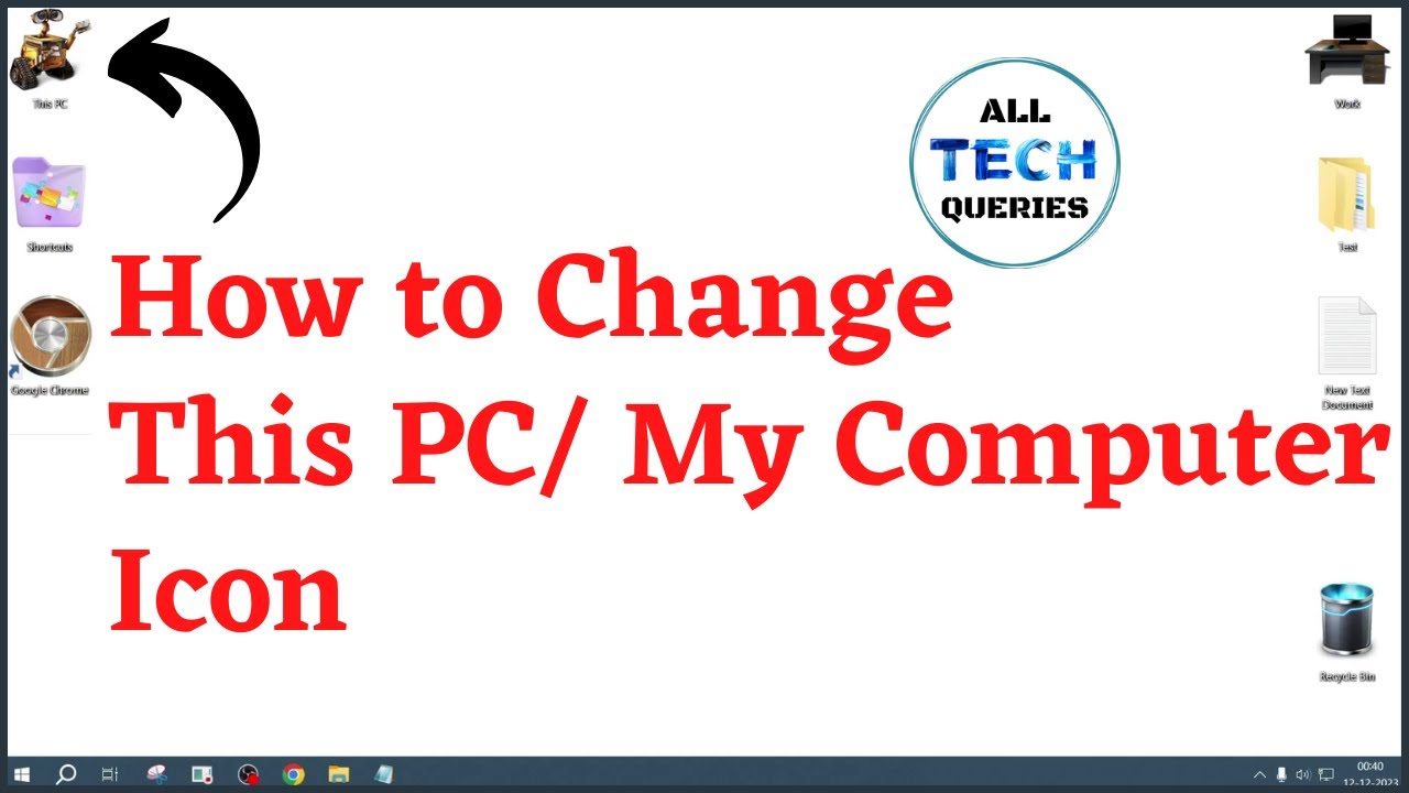 How to Change This PC/My Computer Icon in Windows? - YouTube