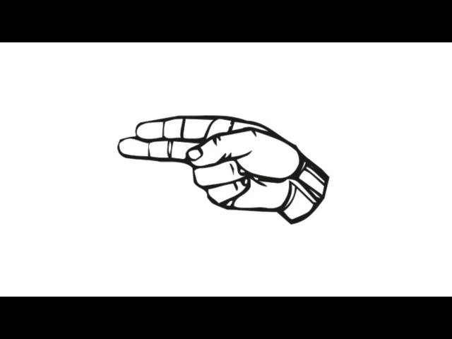 H Sign Language Deaf ASL Speakers Sign With A Philadelphia "Accent"