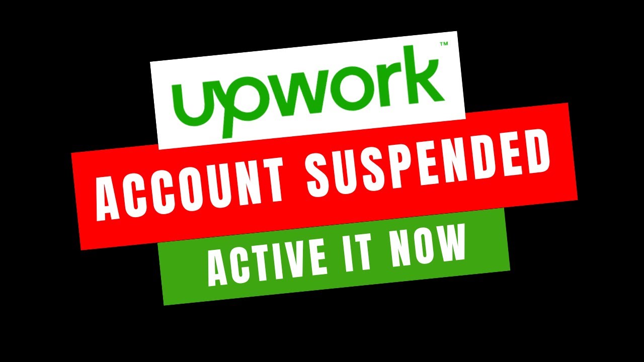 Upwork Suspended Your Account? Here's How to Appeal - YouTube