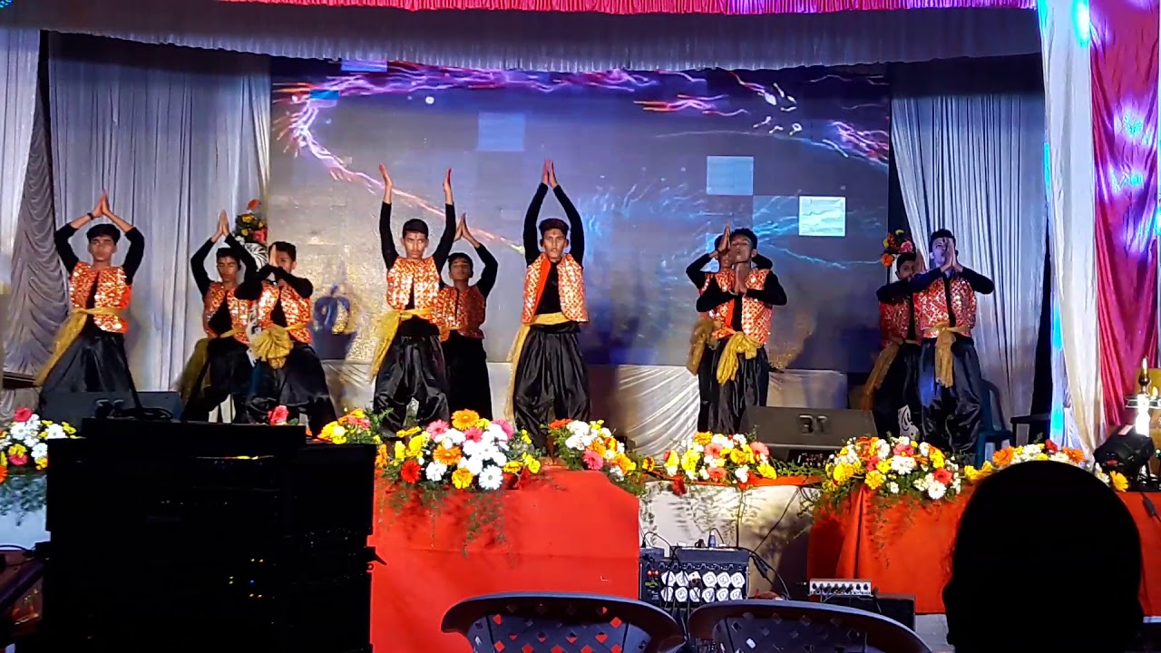 Mixed_Dance_performance_by_students_in_Annual_day_celebration - YouTube
